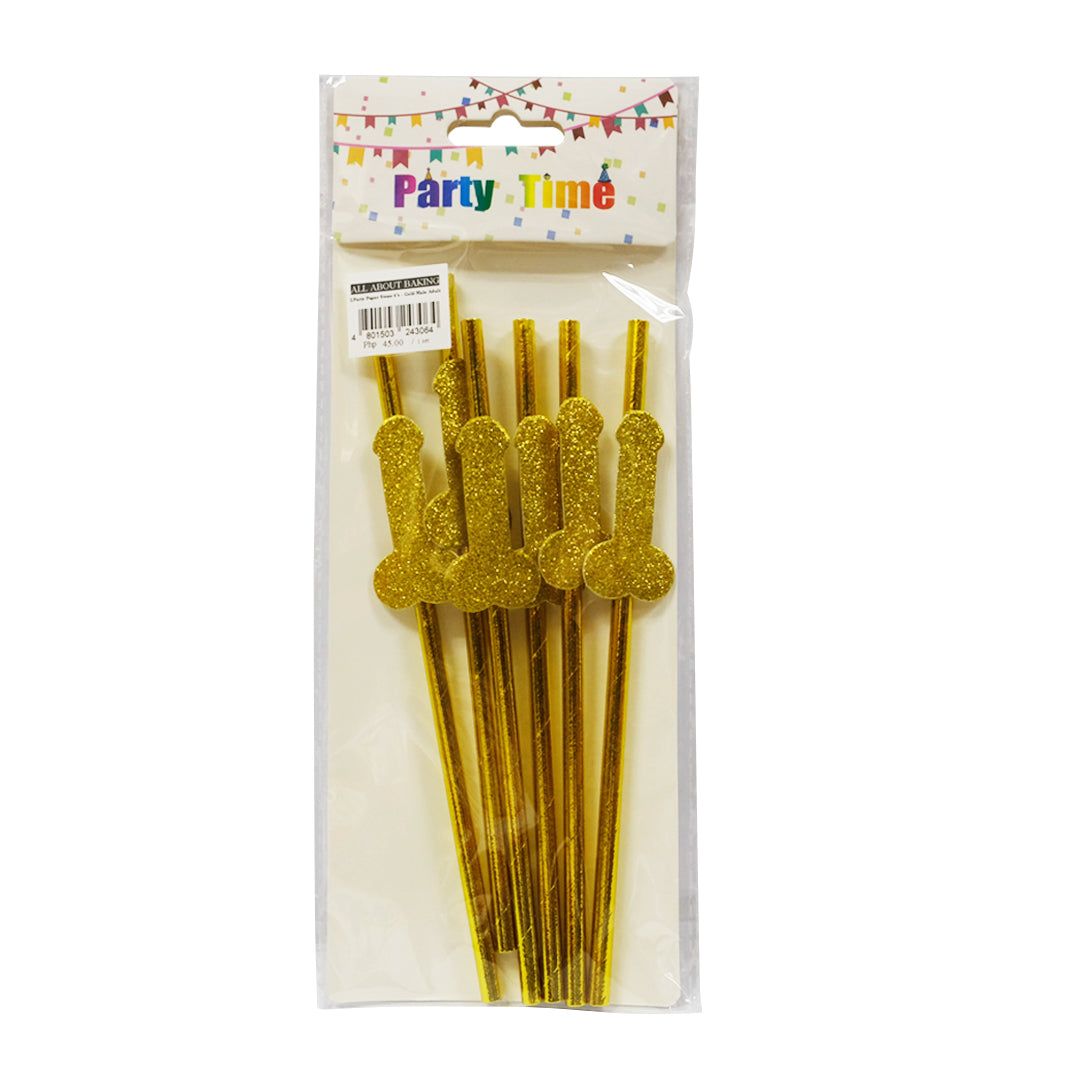 Party Paper Straw 6's – allaboutbaking