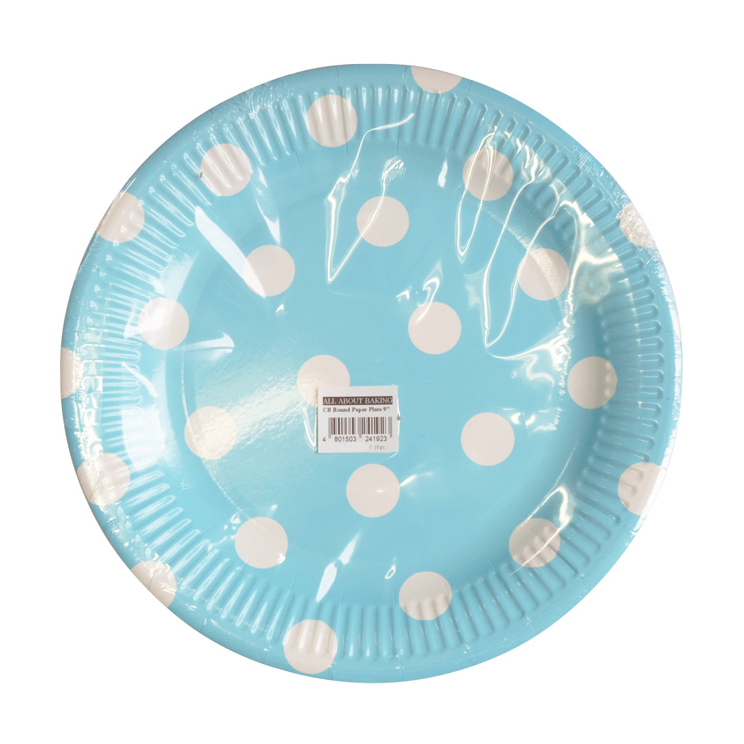 CB Round Paper Plate – allaboutbaking