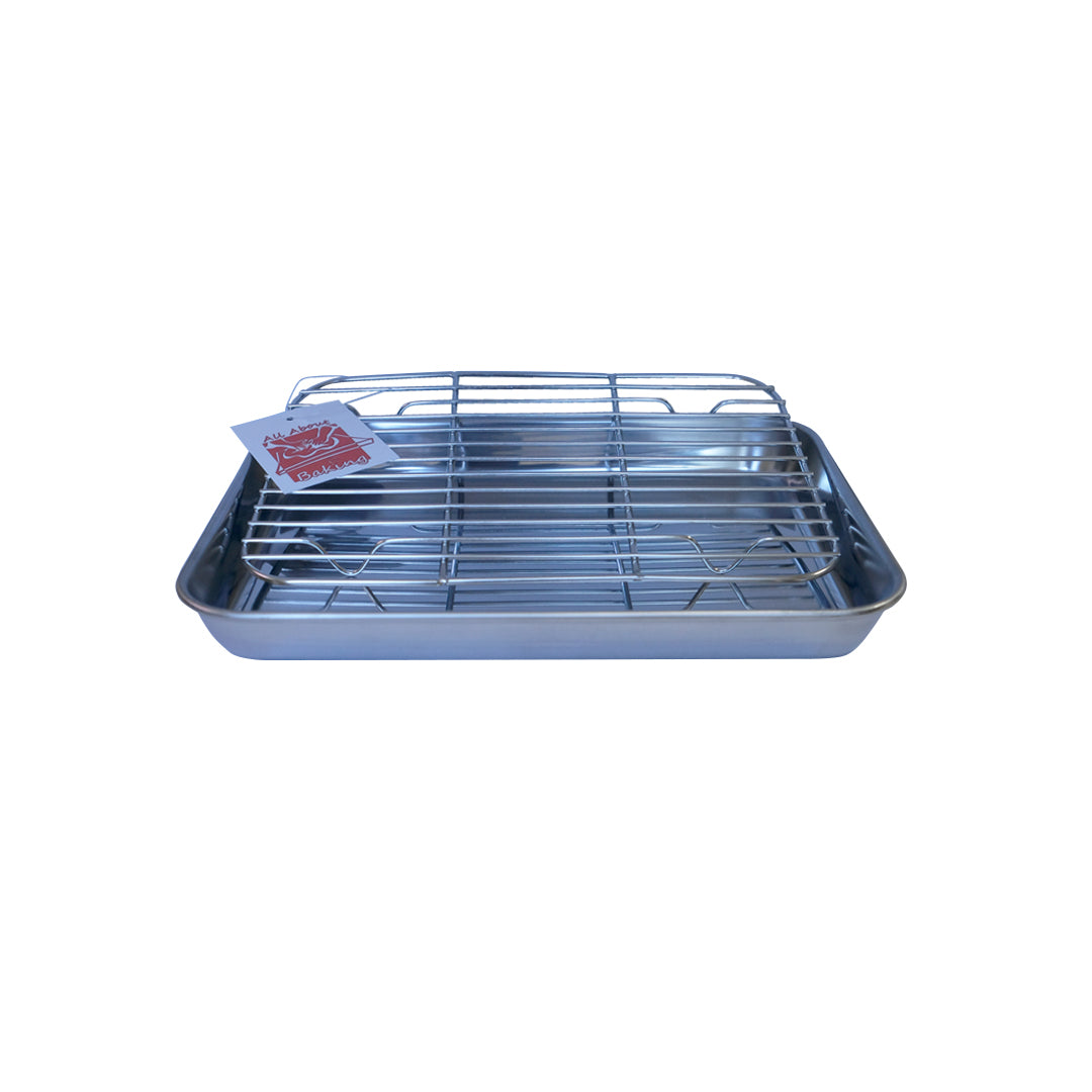 All About Baking - I. SS Rectangular Food Pan – allaboutbaking