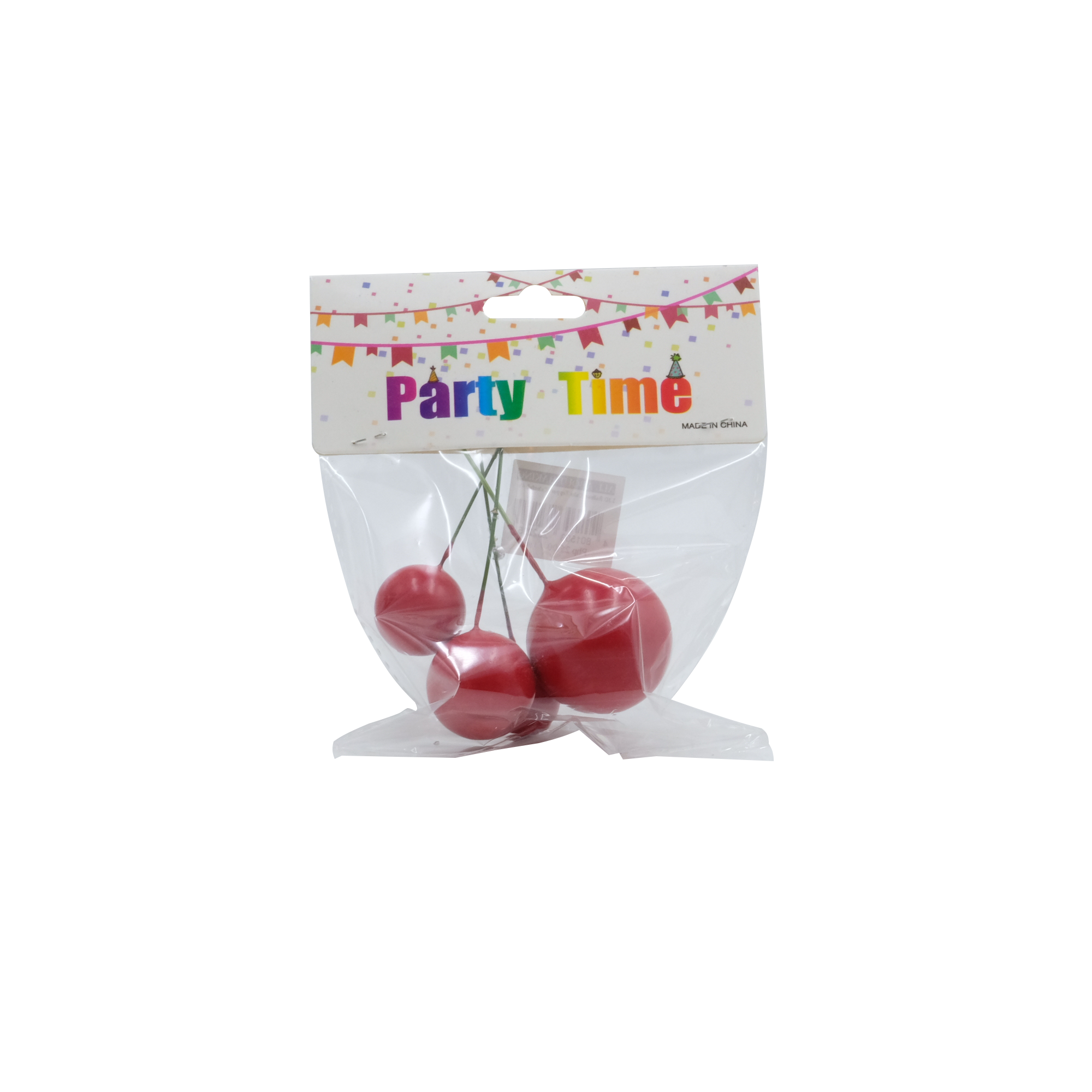 I.3D BALLOON CAKE TOPPER (COLORFUL) 4'S RED – allaboutbaking