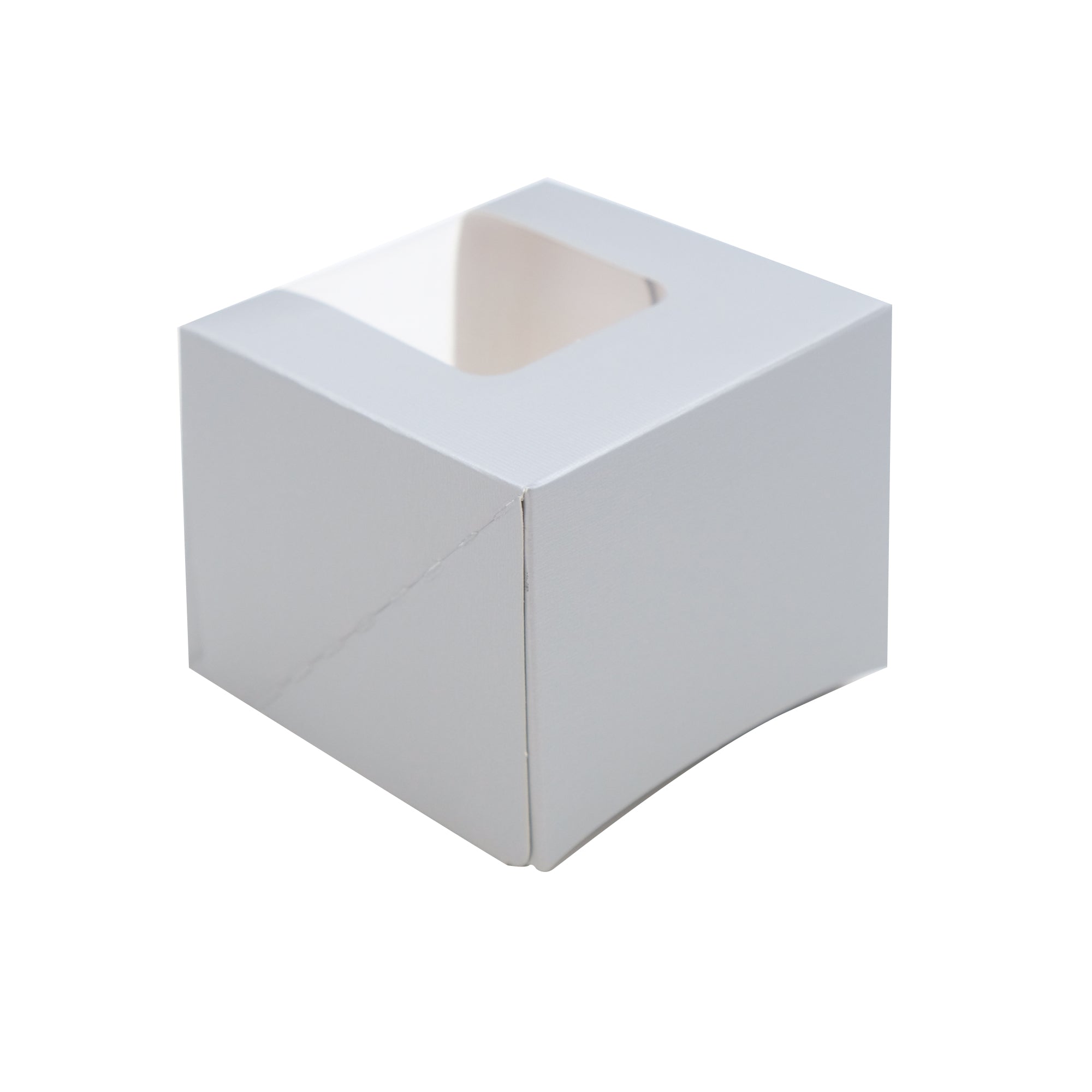 RM PF Solo Cupcake Box 3 1/4 X 3 1/4 X 2 3/4 (Gray) – allaboutbaking